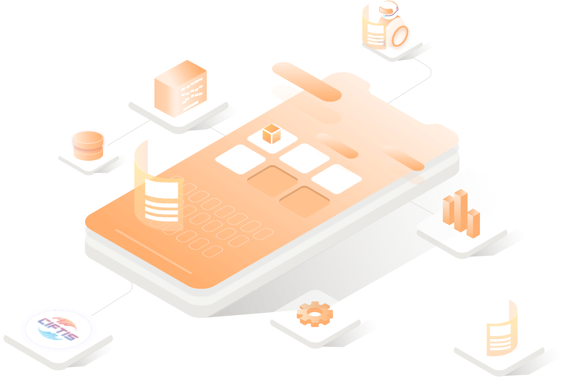According to your mobile phone choose to download the CIFTIS APP